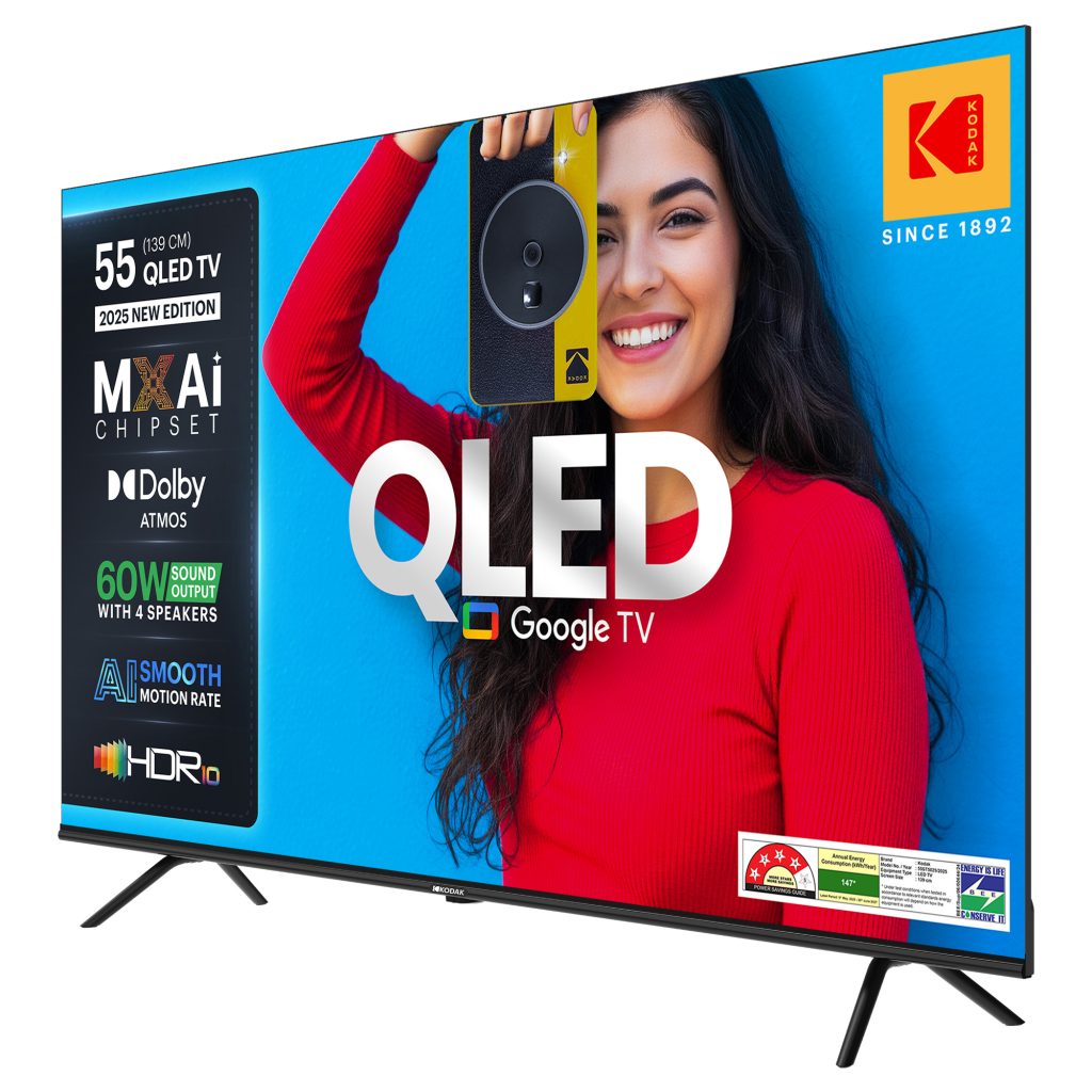 KODAK Matrix 139 cm (55 inch) QLED Ultra HD (4K) Smart Google TV ...
